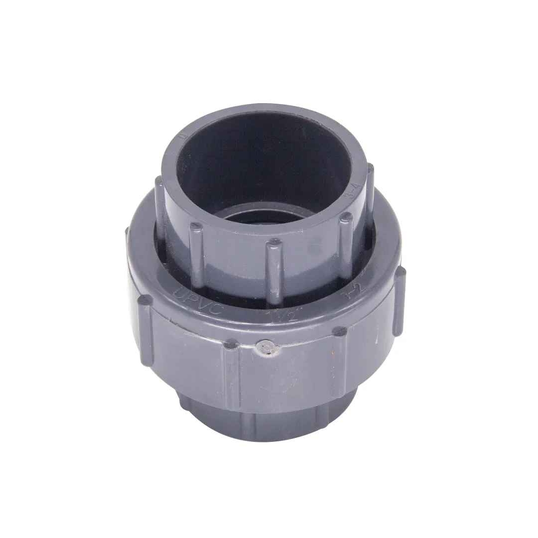 Unión universal pegable